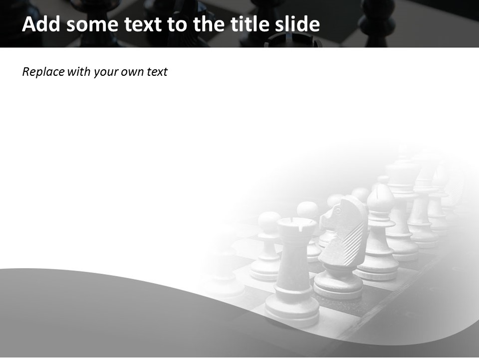 Free Images for Google Slides - Dark Atmosphere Chessboard