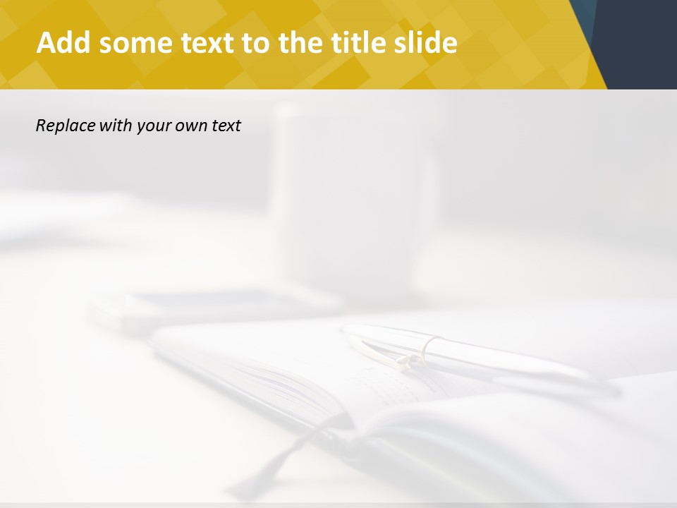 Pen and Diary - Free Presentation Templates|Google Slides