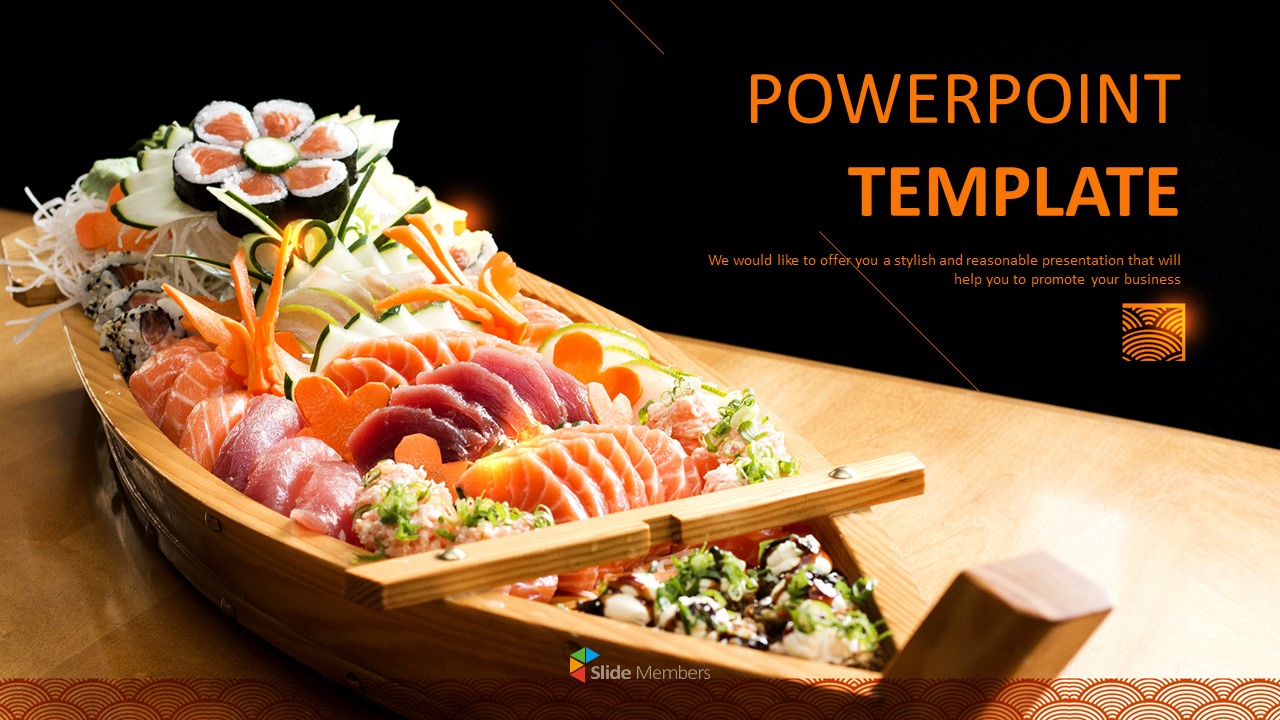 Sushi - Thèmes Google Slides gratuits
