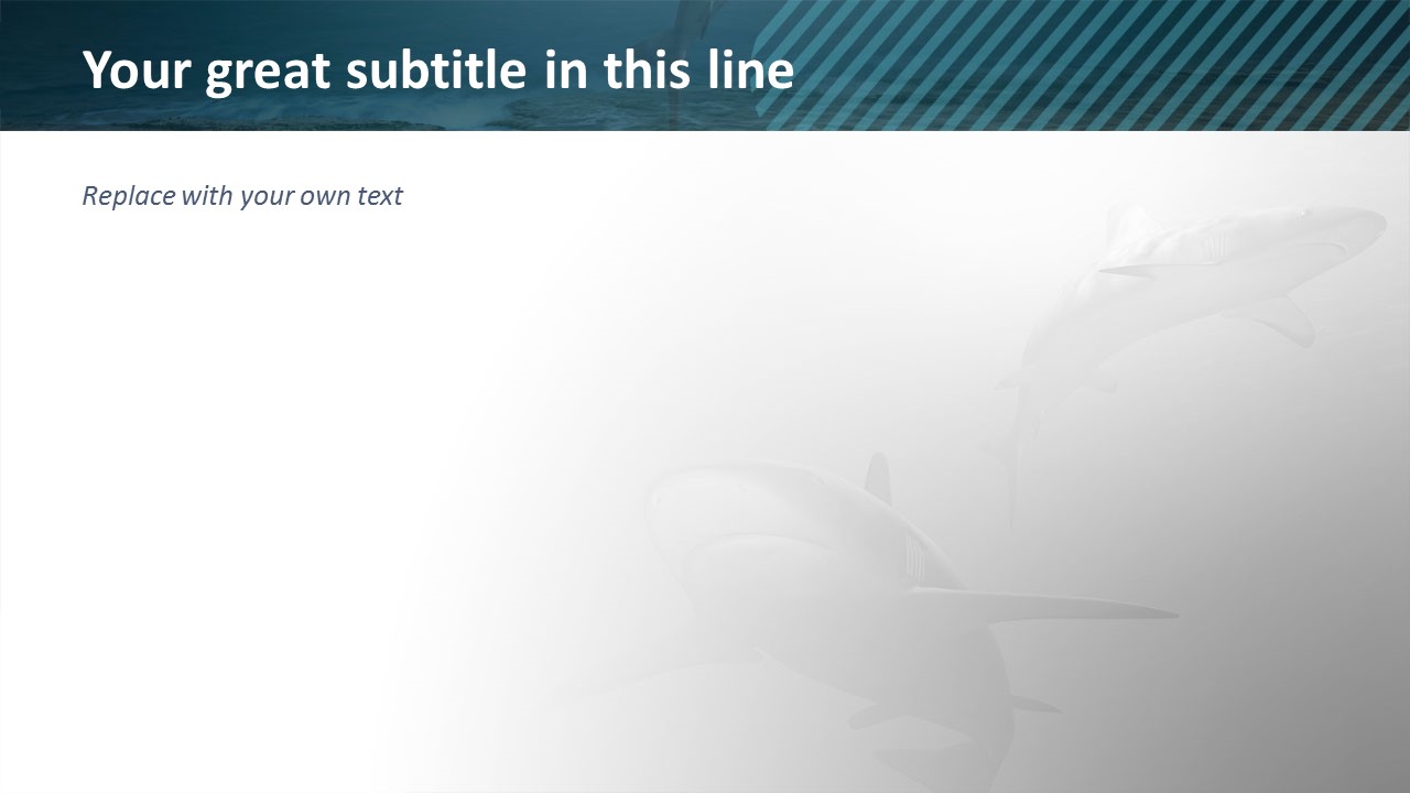 Deepsea Shark - Google Slides Free