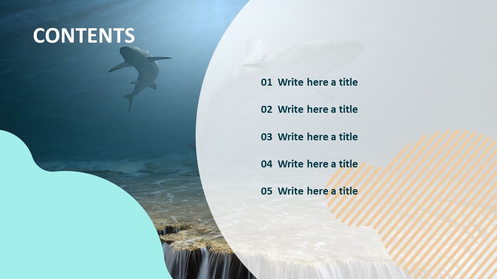 Deepsea Shark - Google Slides Free