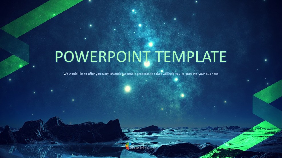 Free Images for Presentations - A Starry Sky