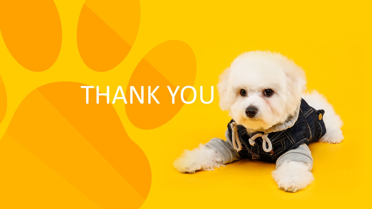 Gratis Plantilla de diapositivas de Google gratis - Ropa para perros