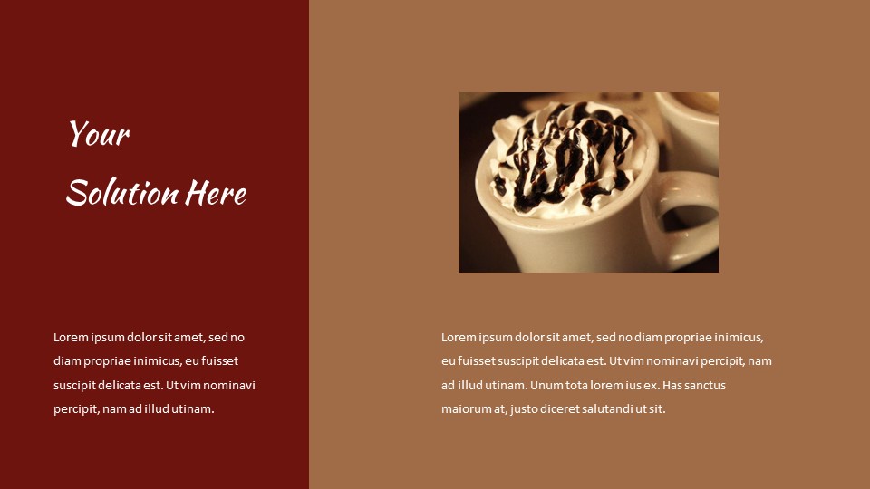 Hot Cocoa Easy Google Slides