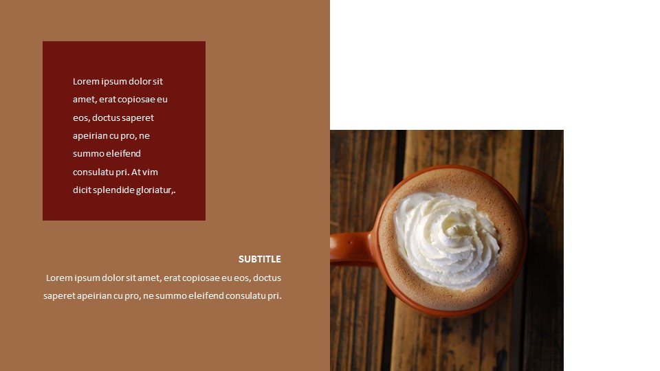 Hot Cocoa Easy Google Slides