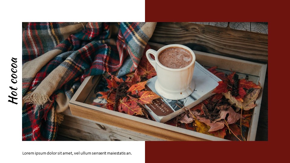 Hot Cocoa Easy Google Slides