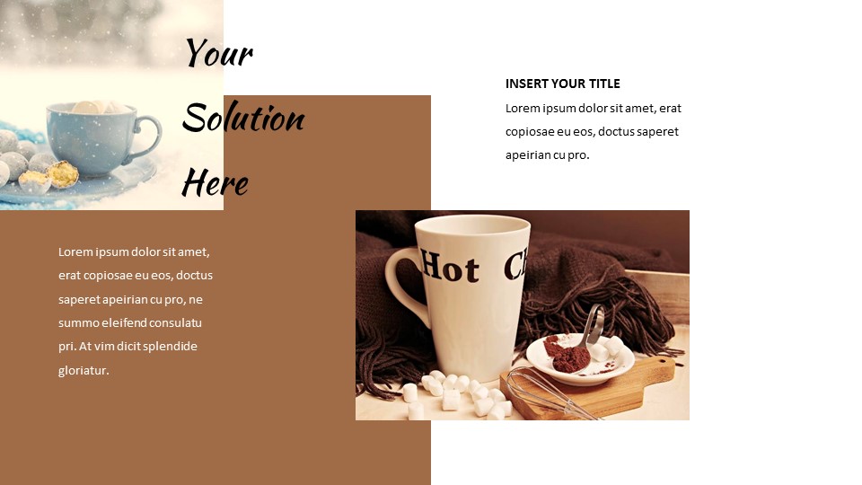 Hot Cocoa Easy Google Slides