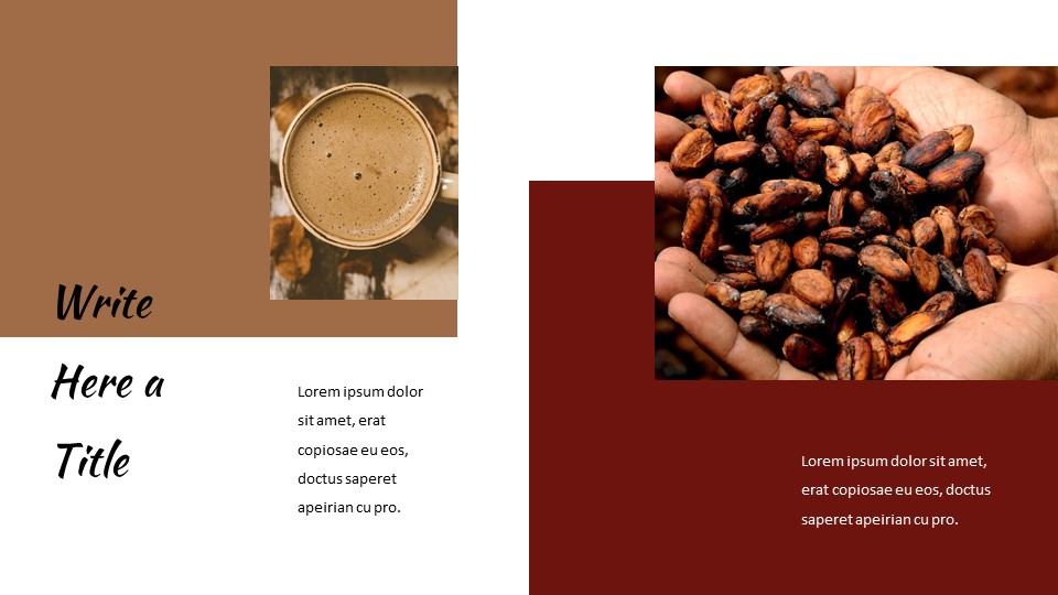 Hot Cocoa Easy Google Slides