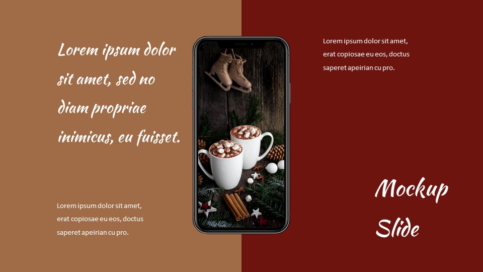 Hot Cocoa Easy Google Slides