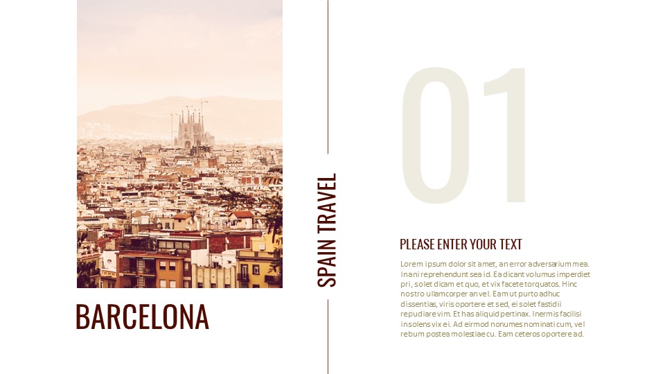 Spain Travel Google Presentation Slides