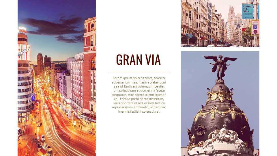 Spain Travel Google Presentation Slides