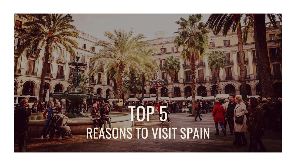 Spain Travel Google Presentation Slides
