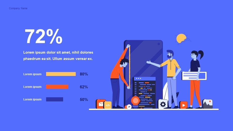 Start Business Pitch Deck Simple Google Presentation