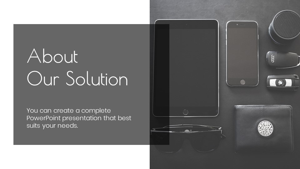 Office Desk Google Presentation Slides