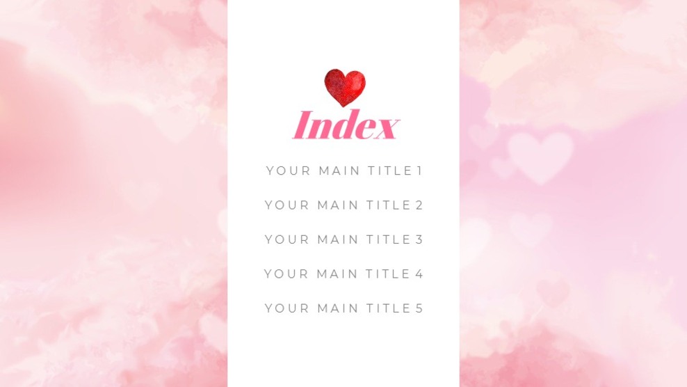 Valentine's Day Best Google Slides