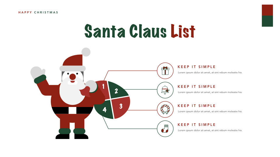 Christmas Present Keynote Templates|Lifestyle