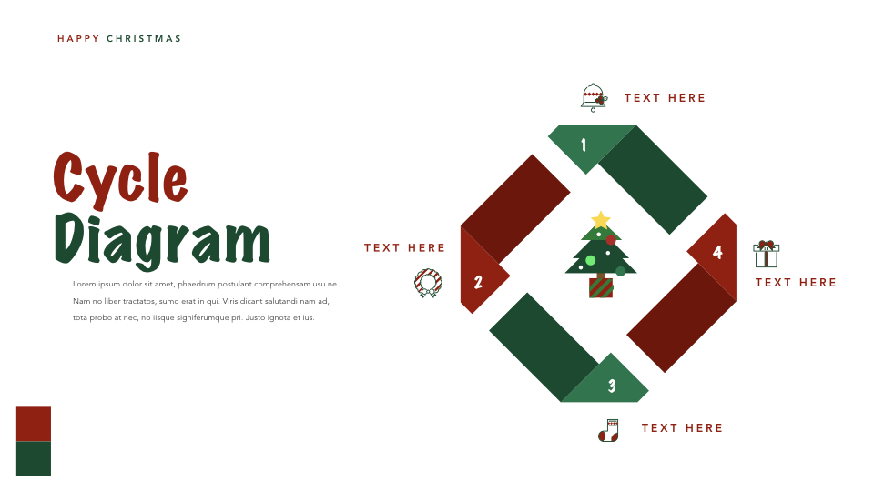 Christmas Present Keynote Templates|Lifestyle
