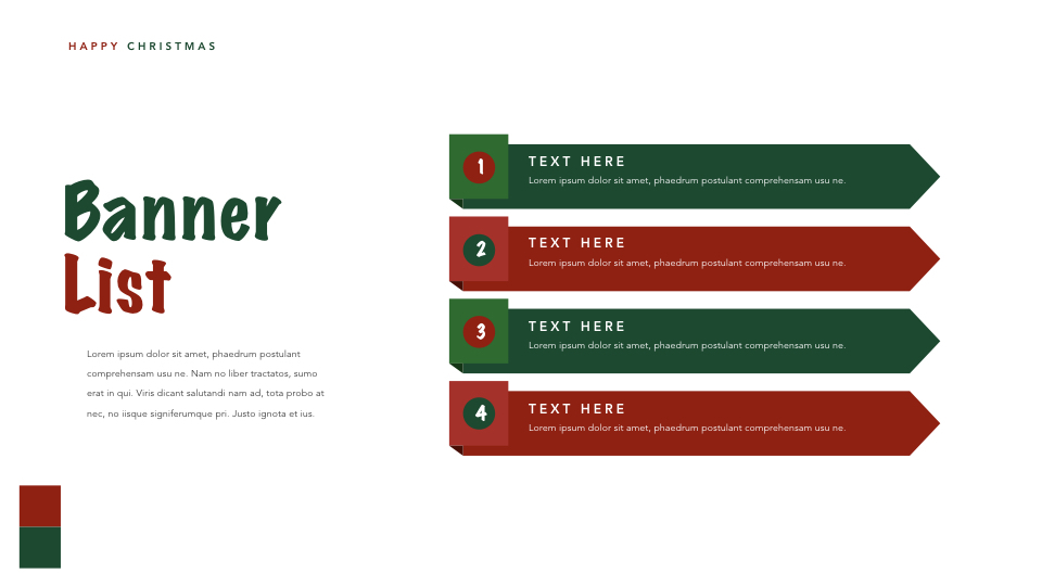 Christmas Present Keynote Templates|Lifestyle