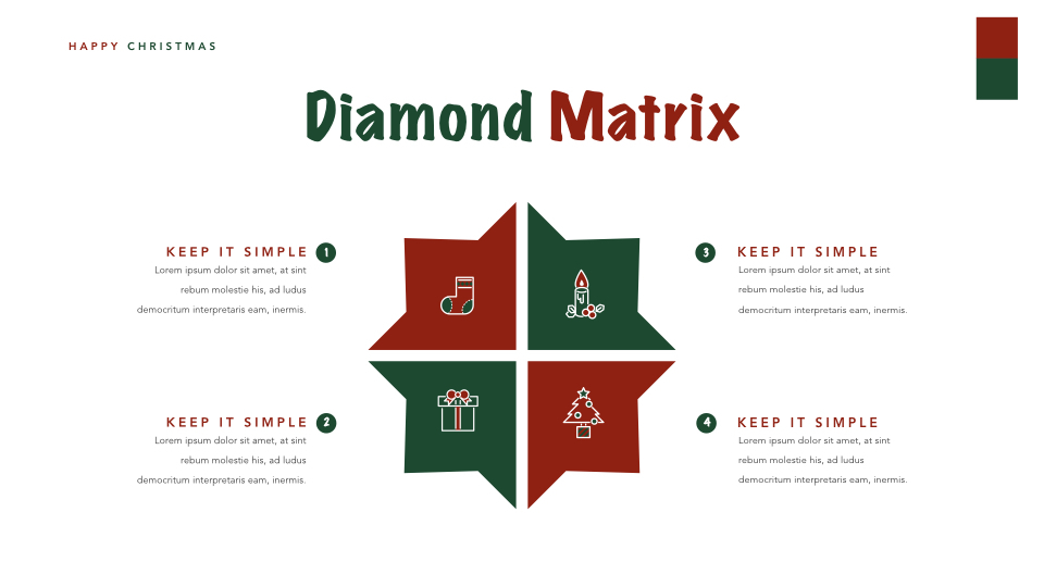 Christmas Present Keynote Templates|Lifestyle