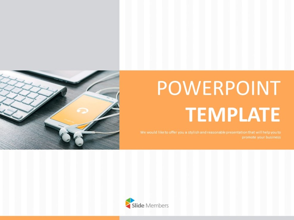 Free Presentation Templates - Mobile Internet
