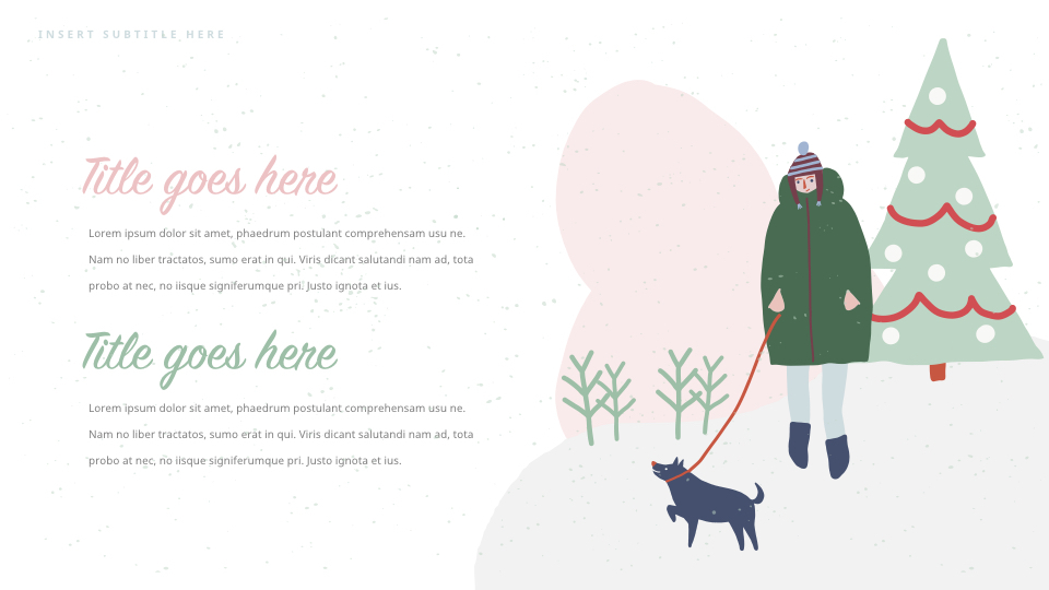 Merry Christmas PPTX Keynote|Lifestyle