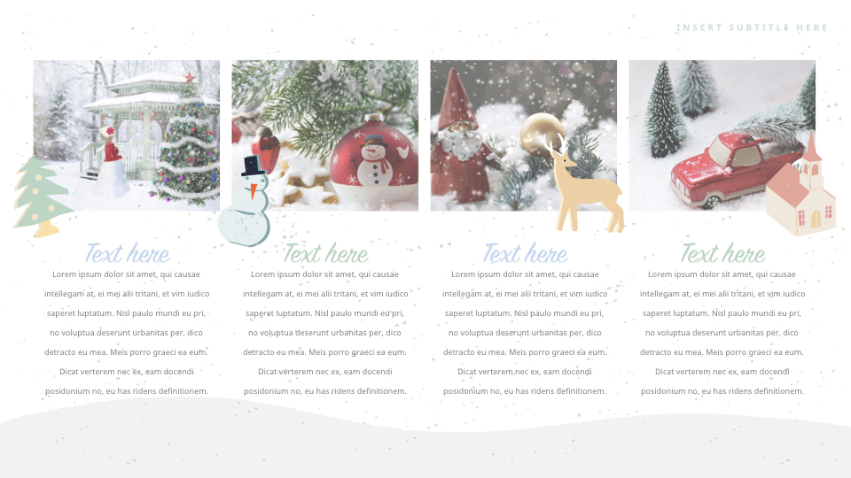 Merry Christmas PPTX Keynote|Lifestyle