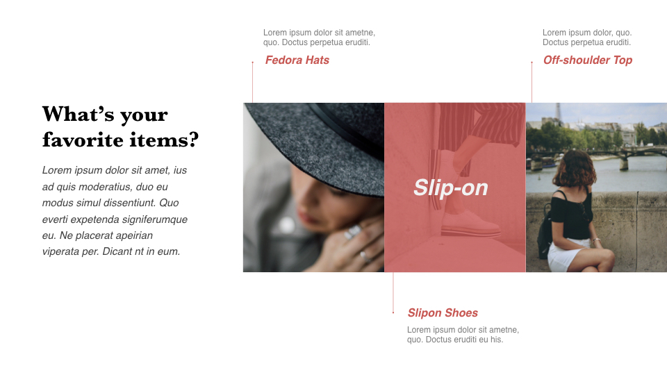 The Latest Street Style Fashion PowerPoint for mac