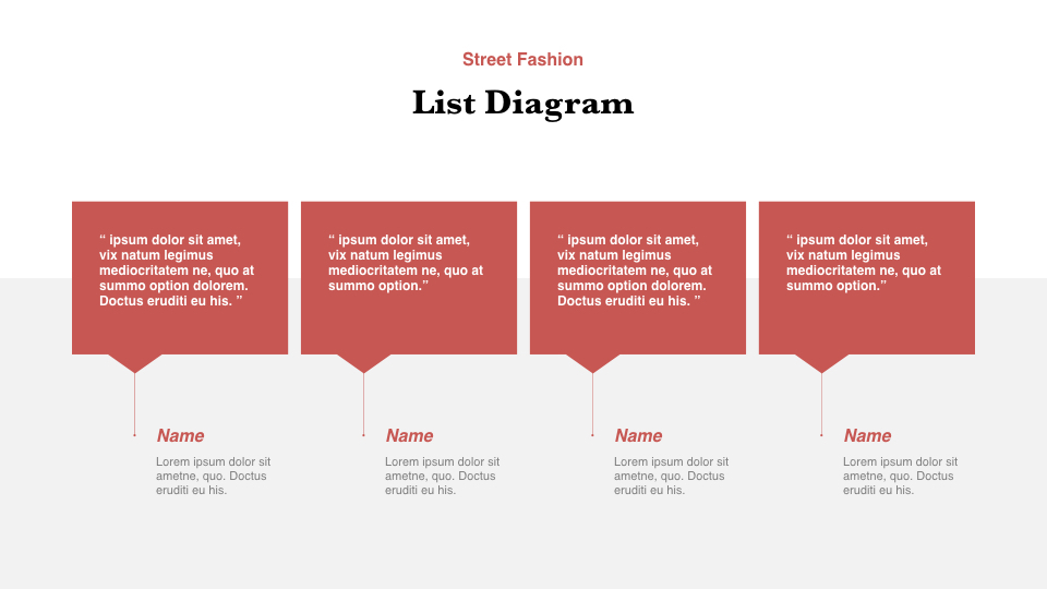 The Latest Street Style Fashion PowerPoint for mac