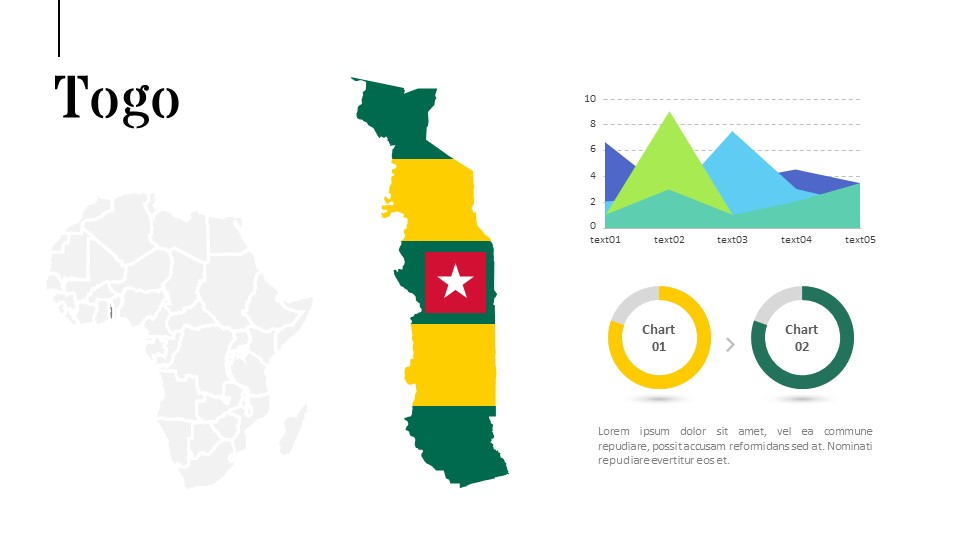 Africa Map (42countries) Google Slides Presentation