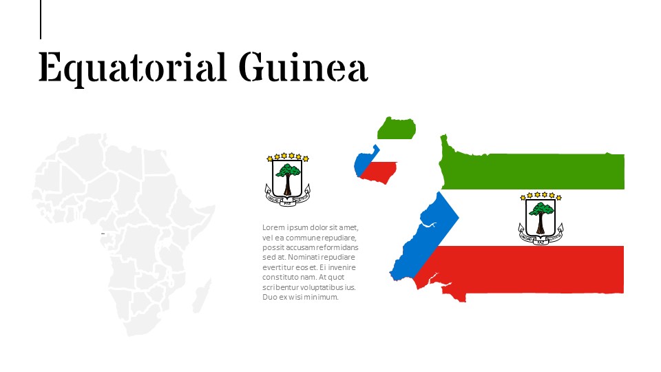 Africa Map (42countries) Google Slides Presentation