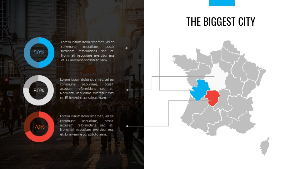 World Map Google Slides Template Design