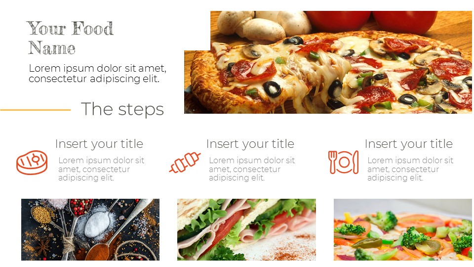 Fine Culinary Experiences Google PowerPoint Presentation|Food|Slides