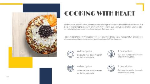 Food for all Occasions Google Presentation Templates