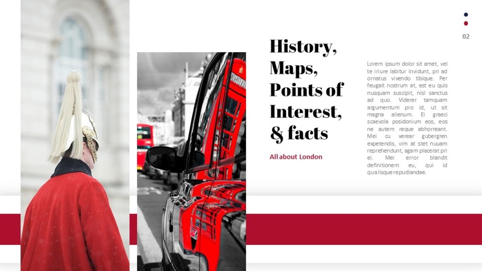 Interesting travel, London Google Slides to PowerPoint