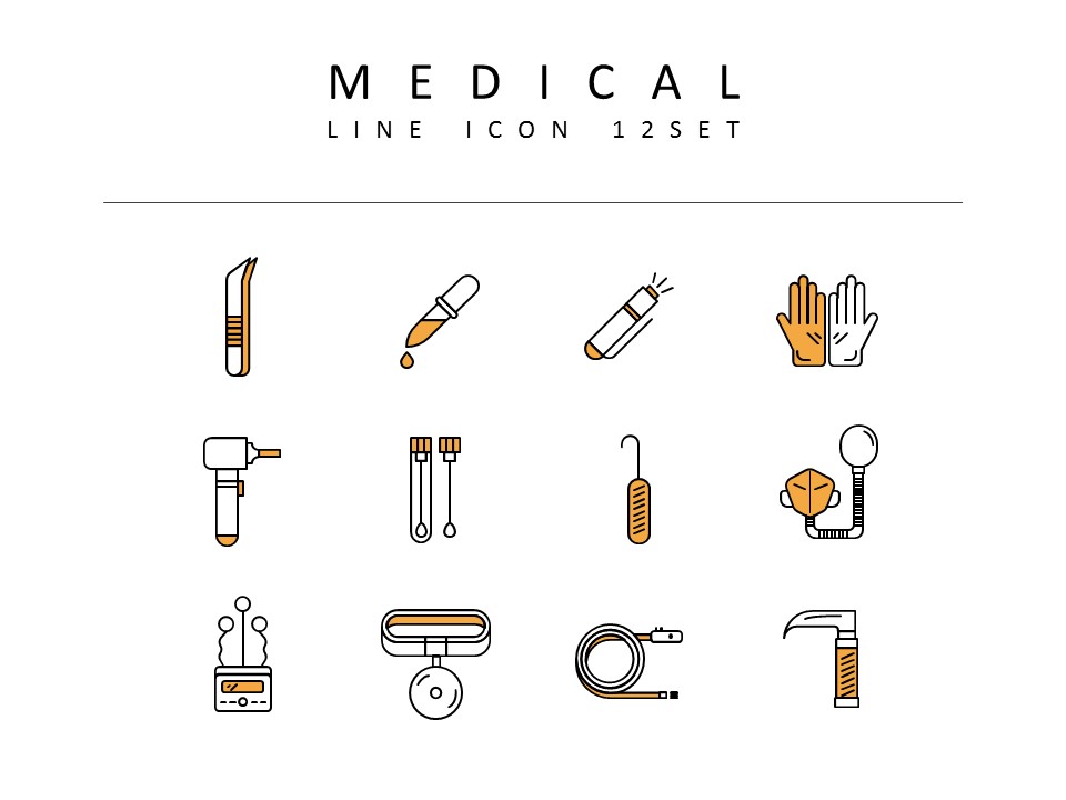 Medical Instruments Icon Resources for Designers