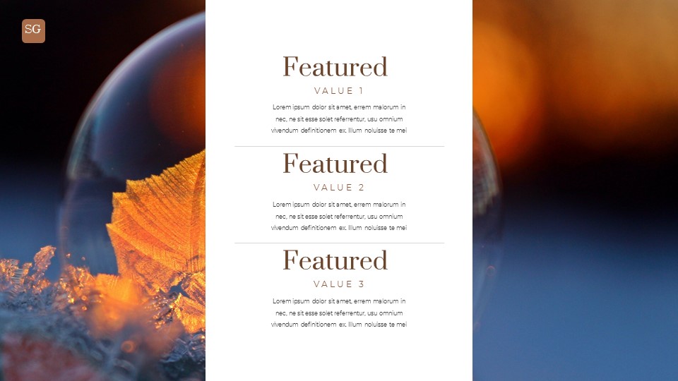 Sunset Glow Google PowerPoint Slides|Nature