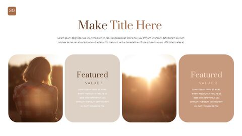 Sunset Glow Google PowerPoint Slides|Nature