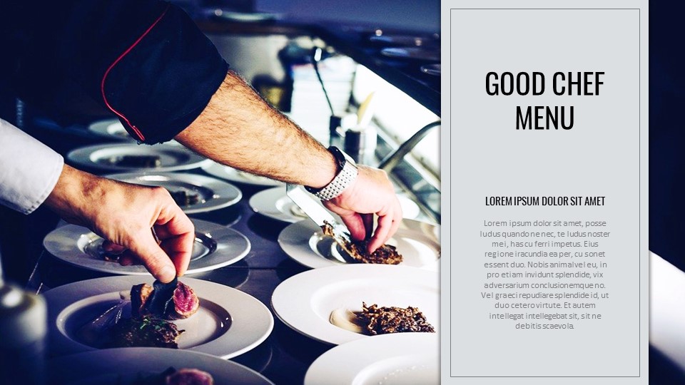 Chef Easy Google Slides Template