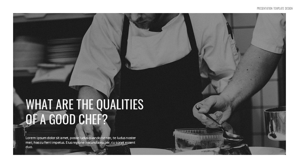 Chef Easy Google Slides Template