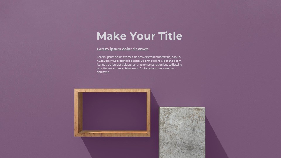 Display Object Google PPT Templates