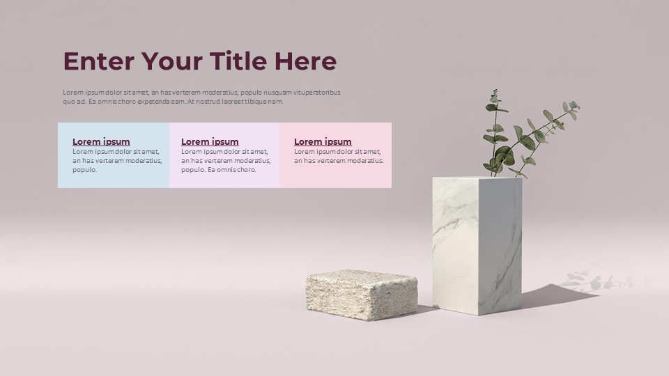 Display Object Google PPT Templates