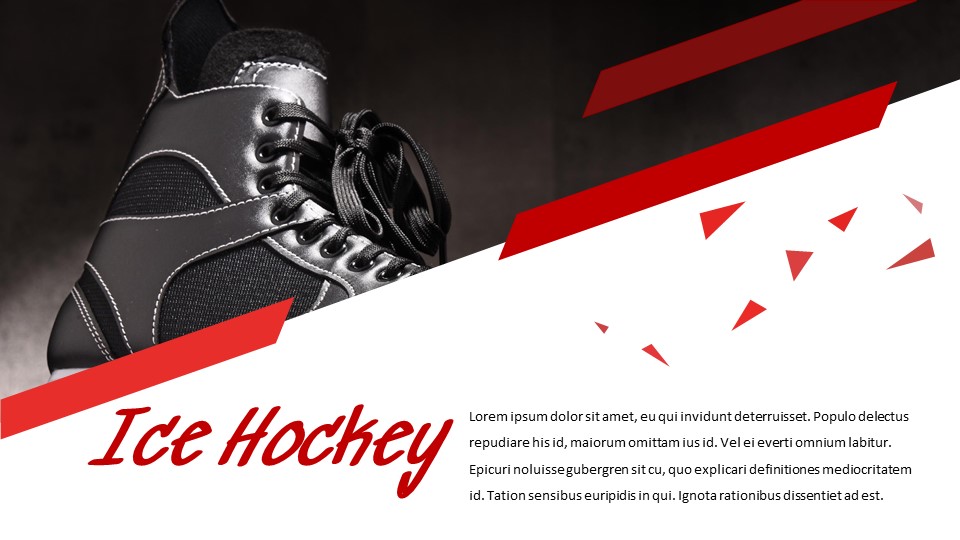 Ice Hockey Google Slides Interactive