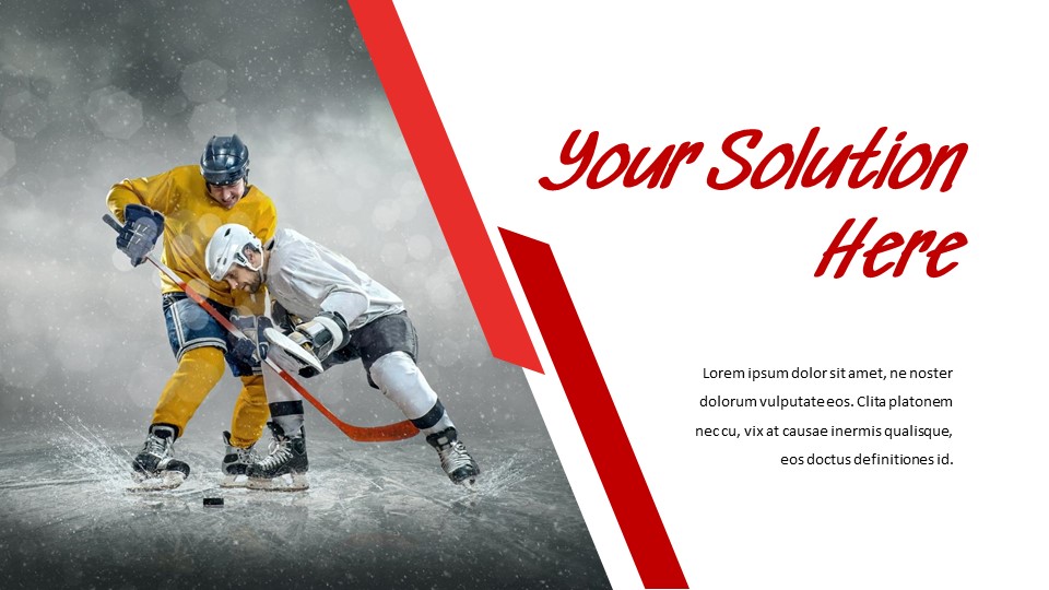 Ice Hockey Google Slides Interactive