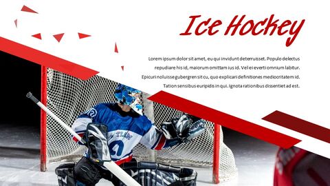 Ice Hockey Google Slides Interactive