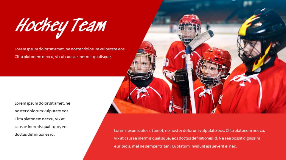 Ice Hockey Google Slides Interactive