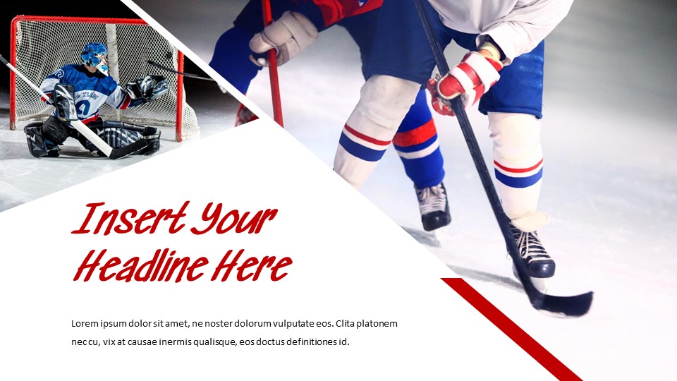 Ice Hockey Google Slides Interactive