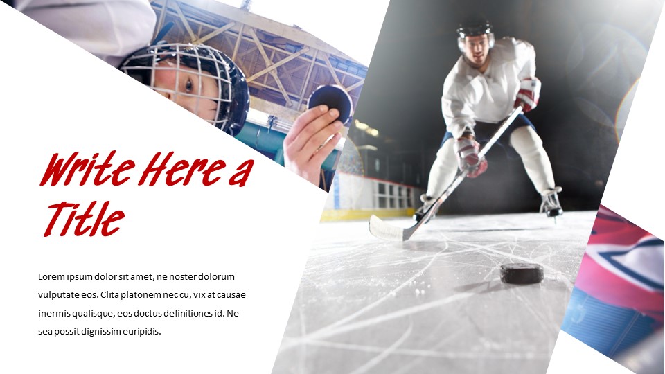 Ice Hockey Google Slides Interactive