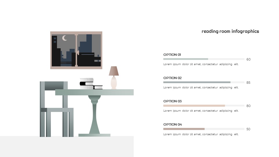 Home Interior Simple Presentation Google Slides Template|Housing