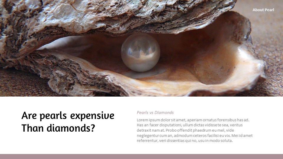 Pearl Jewelry Google Slides Themes & Templates
