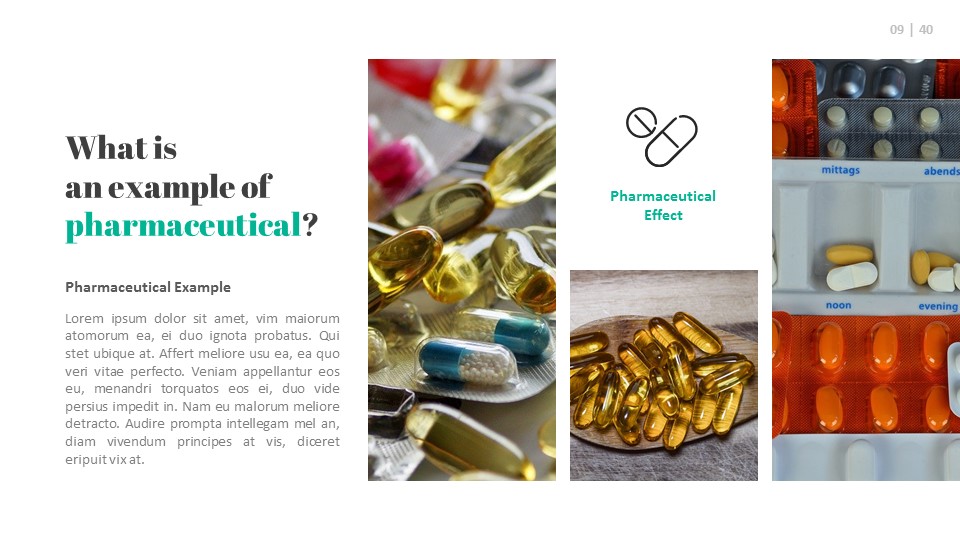 Pharmaceutical Industry Easy Slides Design